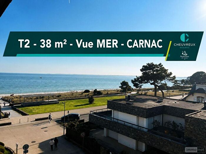 Carnac, Carnac Plage : Appartement 2 pièces à vendre