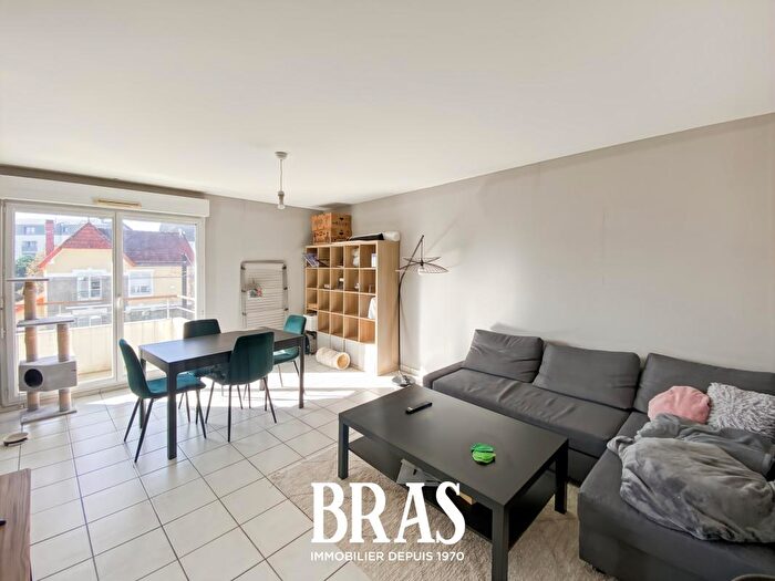 Appartement à louer - Nantes, Sainte-Thérèse, Rond-Point de Vannes - 3 pièces - 2 chambres