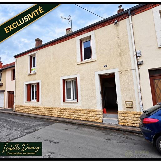 Évaux-les-Bains : Maison 6 pièces à vendre