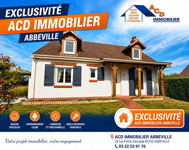 Maison 5 pièces à vendre - Nouvion