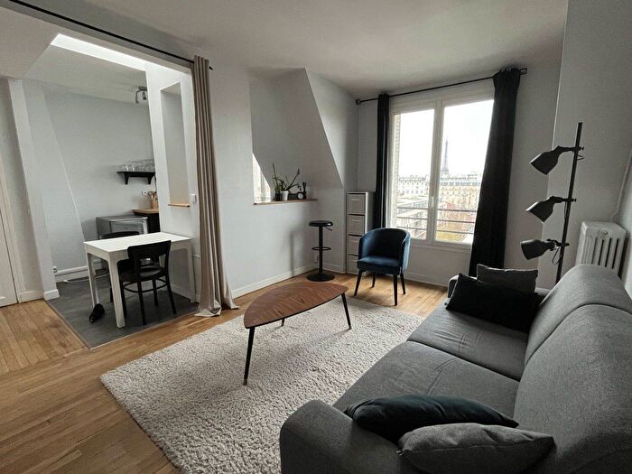 Appartement à louer - Citroën-Boucicaut, Paris ème arrondissement - 1 pièce