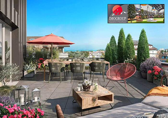 Appartement à vendre - Thonon-les-Bains, Est - 4 pièces - 3 chambres