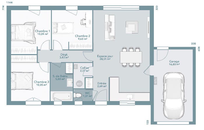 Maisons à vendre et appartements à louer - 2