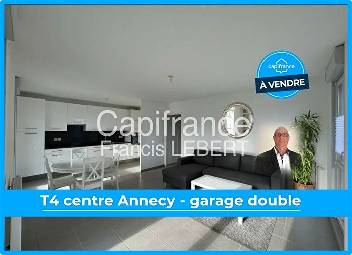Appartement à vendre - Annecy, Mandallaz, Prairie, Vovray - 4 pièces - 3 chambres