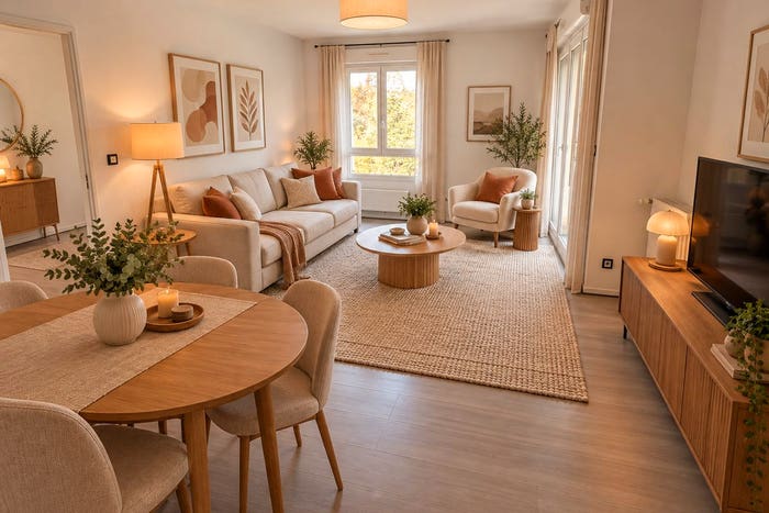 Appartement 2 pièces à vendre - Lyon 9ème, La Duchère