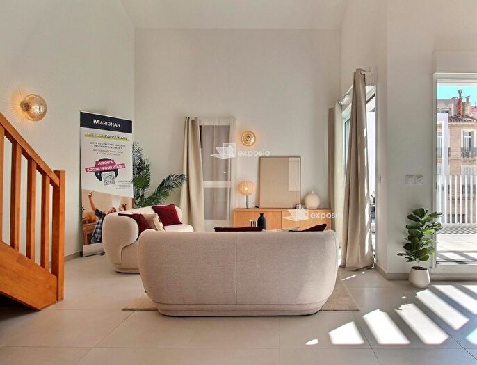 Maison à vendre - Marseille e , Vauban - 5 pièces - 3 chambres