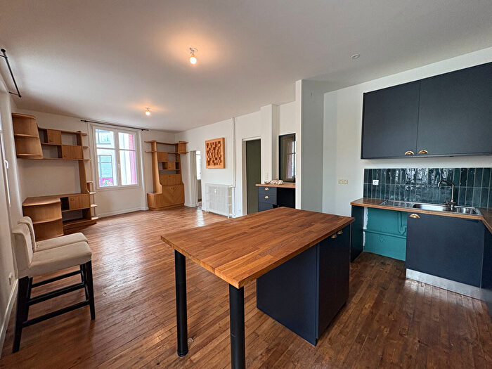 Appartement à louer - Nantes, Centre-ville - 3 pièces - 2 chambres