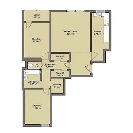 Maisons à vendre et appartements à louer - 3