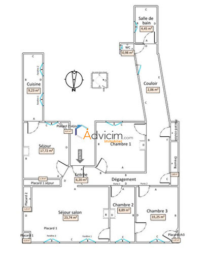 Maisons à vendre et appartements à louer - 3