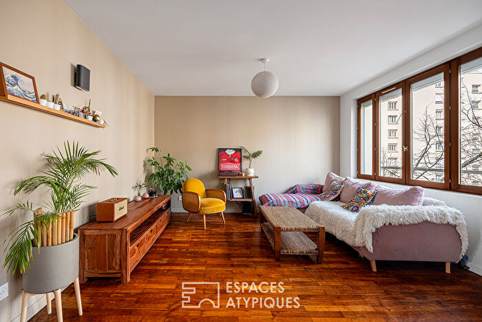 Appartement à vendre - Lyon e , Jean Macé - 3 pièces - 2 chambres