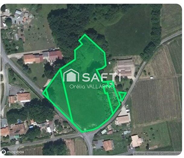 Maison à vendre - Tauriac - 1 pièce - 1 chambre