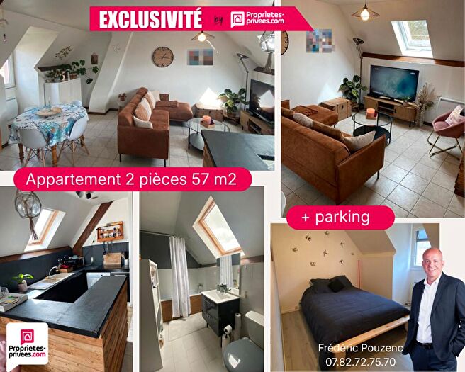Appartement à vendre - Houdan - 2 pièces - 1 chambre