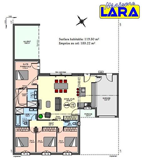 Maison à vendre - Sainte-Soulle - 5 pièces - 4 chambres