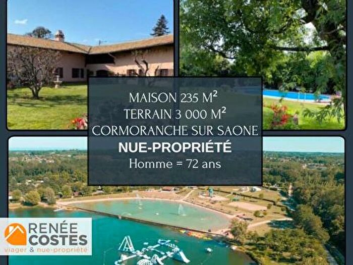 Maison à vendre - Cormoranche-sur-Saône - 8 pièces - 8 chambres