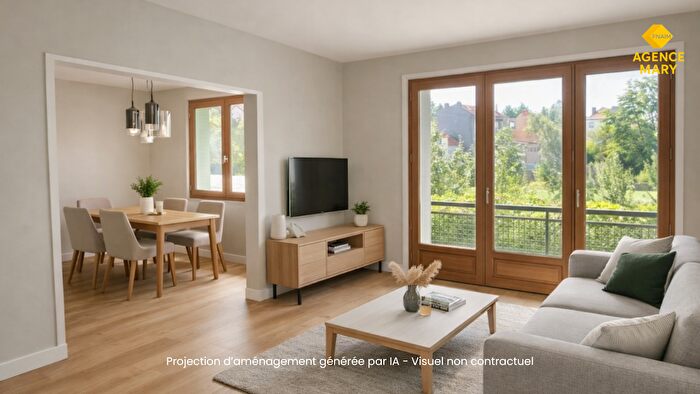 Appartement à vendre - Cusset - 3 pièces - 2 chambres