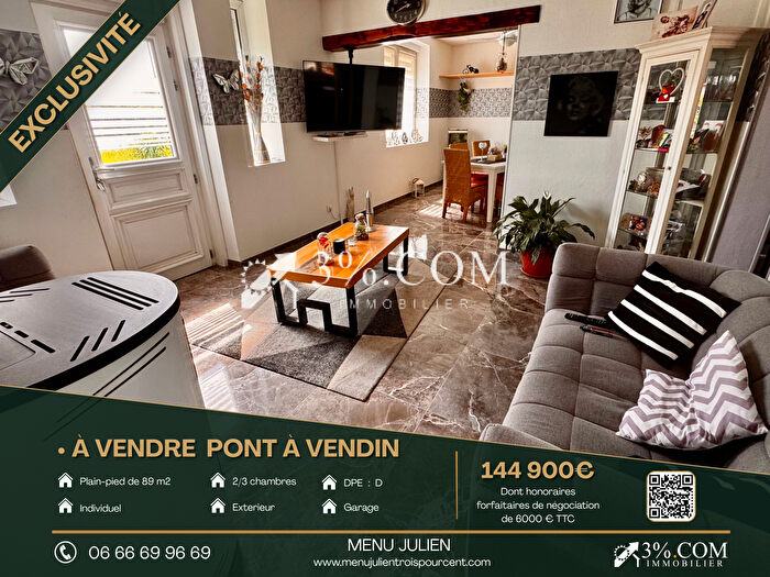 Maison à vendre - Pont-à-Vendin - 5 pièces - 2 chambres