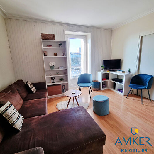 Appartement à vendre - Nantes - 3 pièces - 2 chambres