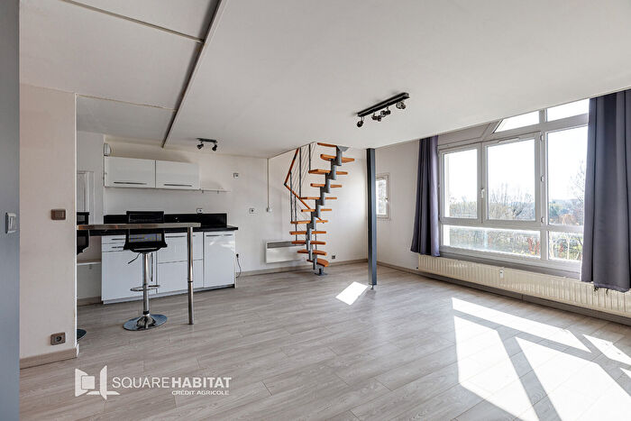 Appartement à vendre - Villeneuve-dAscq, Pres, Flers Bourg, Château - 2 pièces - 1 chambre