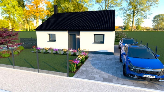 Noyelles-Godault - Maison 4 pièces à vendre
