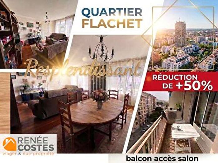 Villeurbanne, Perrallière - Appartement 3 pièces à vendre