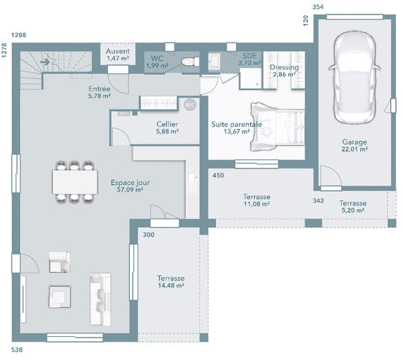 Maisons à vendre et appartements à louer - 2