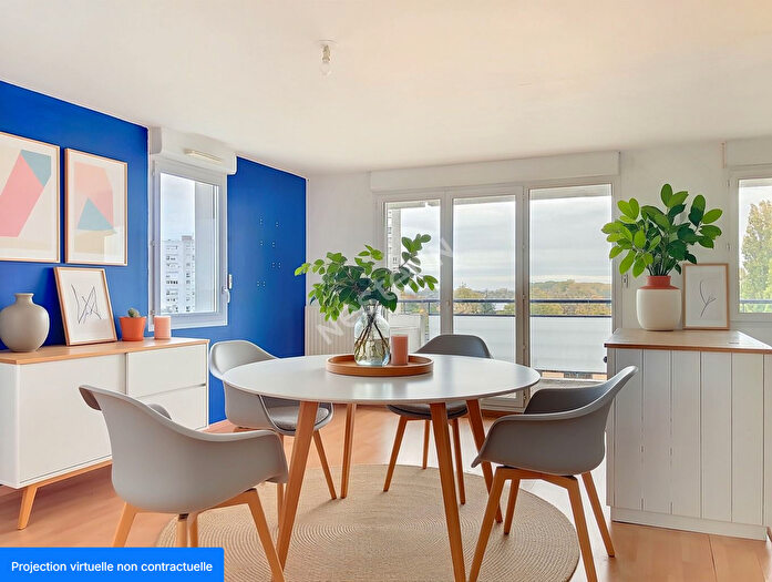 Appartement à vendre - Nantes, Malakoff - 3 pièces - 2 chambres