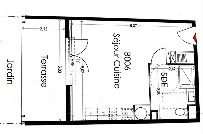Appartement à vendre - Saint-Rémy-de-Provence - 1 pièce