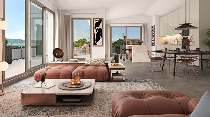 Appartement à vendre - Messery - 4 pièces - 3 chambres