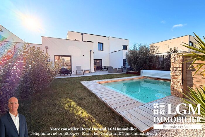 Maison à vendre - Mauguio, Espace agricole, Aéroport, Etang de lOr - 5 pièces - 4 chambres