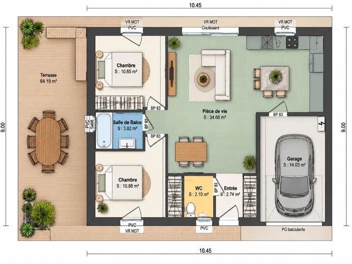 Maisons à vendre et appartements à louer - 3