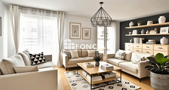 Appartement à vendre - Sartrouville, Les Quatre Chemins - 3 pièces - 2 chambres