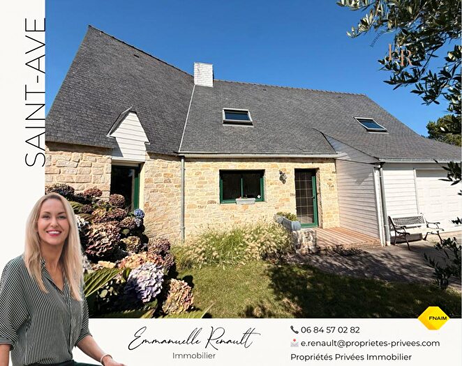 Maison à vendre - Saint-Avé - 5 pièces - 4 chambres