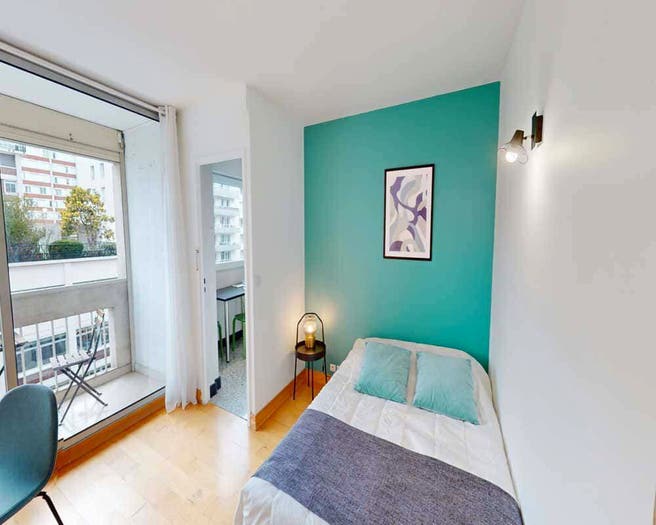 Eiffel, Levallois-Perret : Appartement 1 pièce à louer