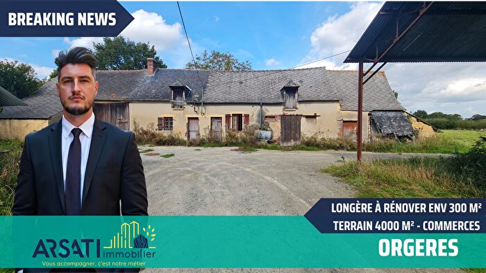 Maison à vendre - Orgères - 5 pièces