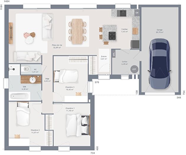 Maisons à vendre et appartements à louer - 2