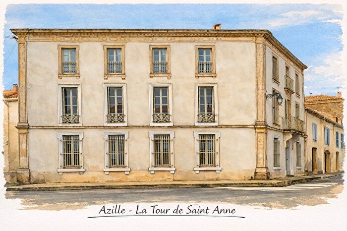 Maison à vendre - Azille - 12 pièces - 8 chambres