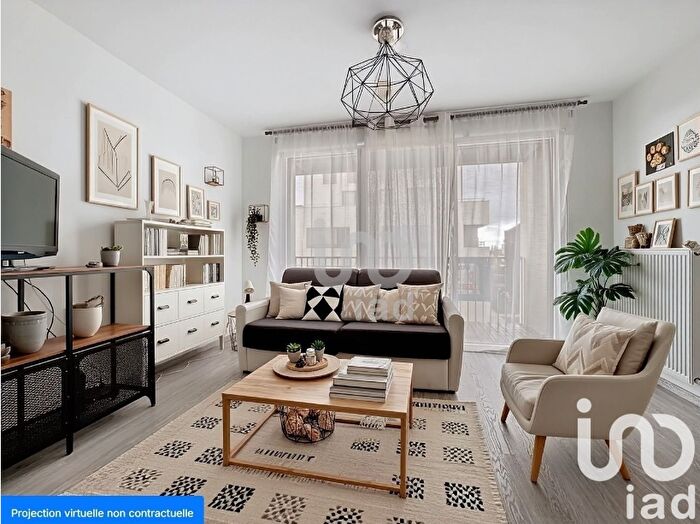 Appartement à vendre - Bussy-Saint-Georges, Les Scientifiques - 2 pièces - 1 chambre