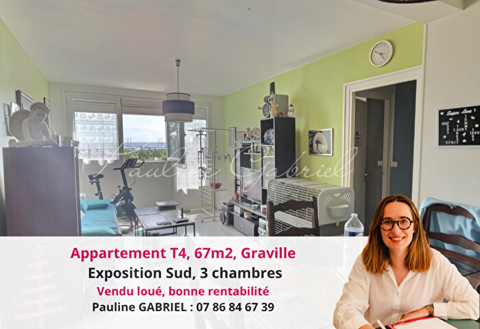 Le Havre, Soquence, Graville : Appartement 4 pièces à vendre