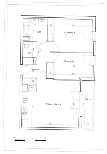 Appartement 3 pièces à Athis-Mons, Plateau, Pyramide, à louer