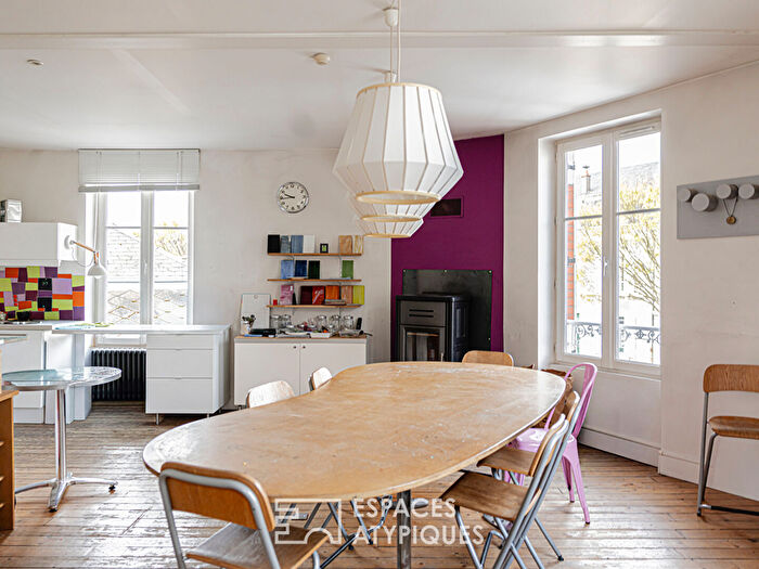 Appartement à vendre - Orléans, Bannier, République - 5 pièces - 2 chambres