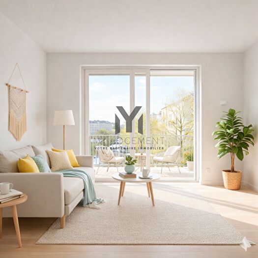 Appartement à vendre - Marseille e , Saint-Barnabé - 2 pièces - 1 chambre