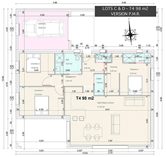 Maison à vendre - Borgo - 4 pièces - 3 chambres