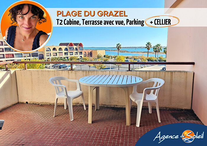 Appartement à vendre - Gruissan, Mateille, Pech Maynaud - 2 pièces - 1 chambre