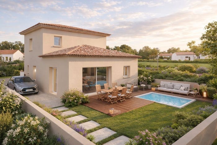 La Crau, Centre-ville - Maison 4 pièces à vendre