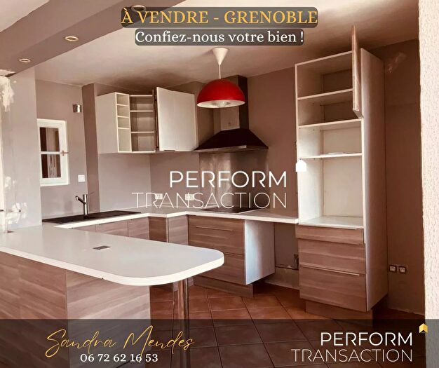 Appartement à vendre - Grenoble, Rondeau - 4 pièces - 2 chambres
