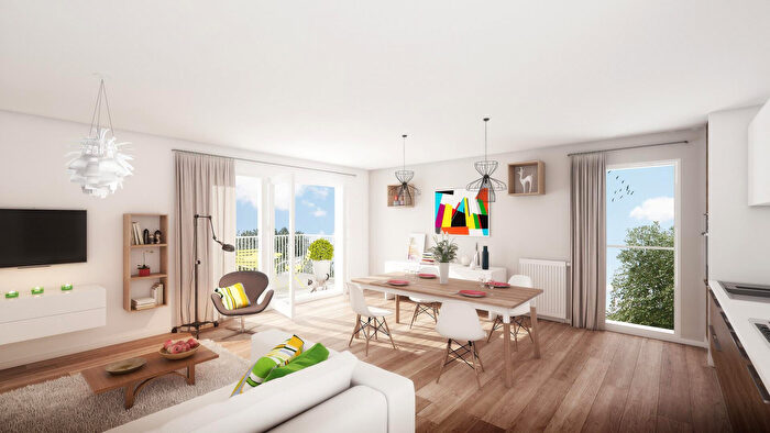 Appartement à vendre - Caen, Le Port - 3 pièces - 2 chambres