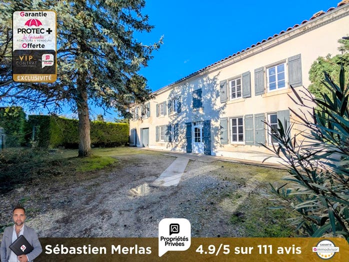Maison 9 pièces à vendre - Saint-Sever-de-Saintonge