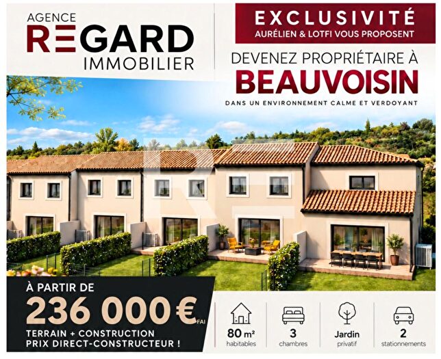 Beauvoisin : Maison 4 pièces à vendre