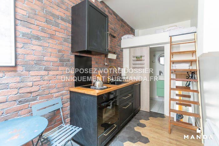 Clignancourt-Jules Joffrin, Paris 18ème arrondissement - Appartement 1 pièce à louer
