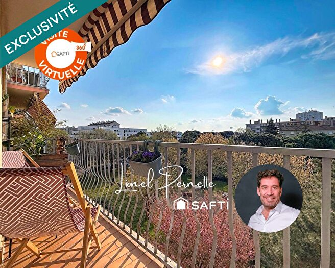 Appartement à vendre - Villeurbanne, Zola, Pressence - 3 pièces - 2 chambres